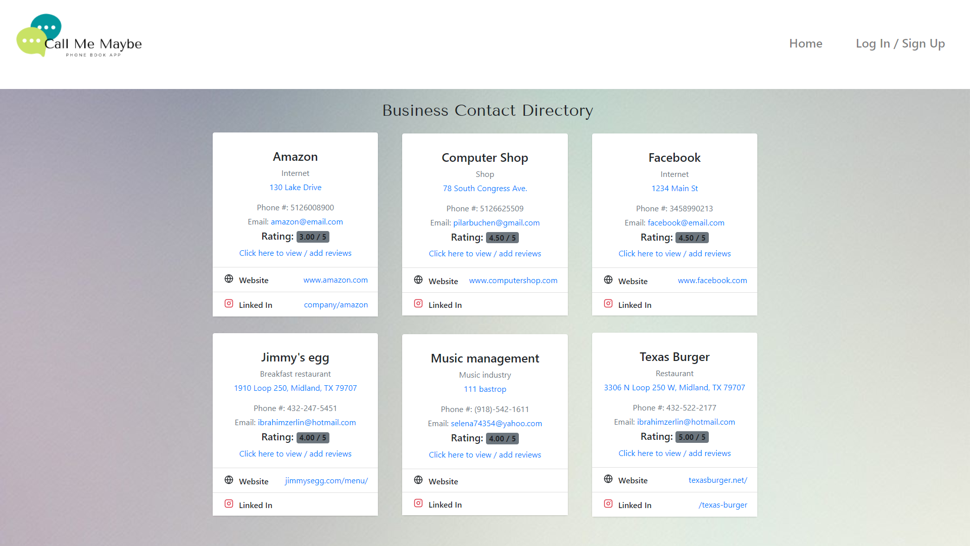 Call Me Maybe | project_2